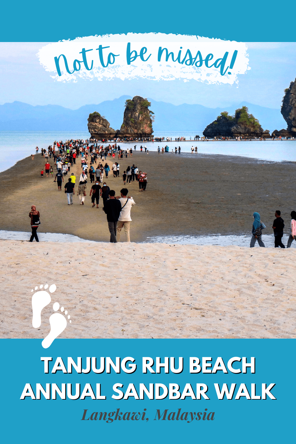 Tanjung Rhu Beach Sandbar Walk, It's a Keeper! - The Island Drum