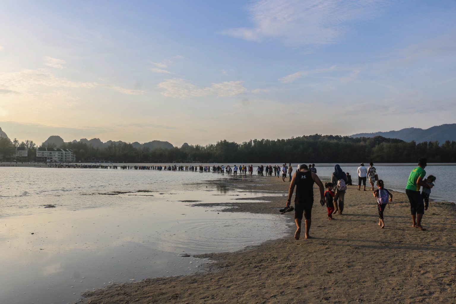 Tanjung Rhu Beach Sandbar Walk, It's a Keeper! - The Island Drum