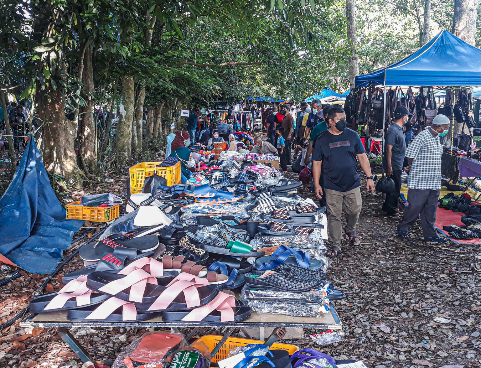 Nat Pokok Getah, King of Perlis Flea Markets - The Island Drum