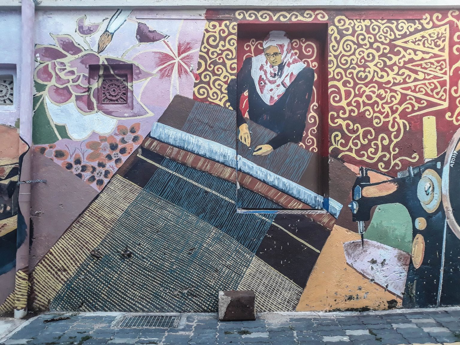 Must See Street Art in Kota Bharu - The Island Drum