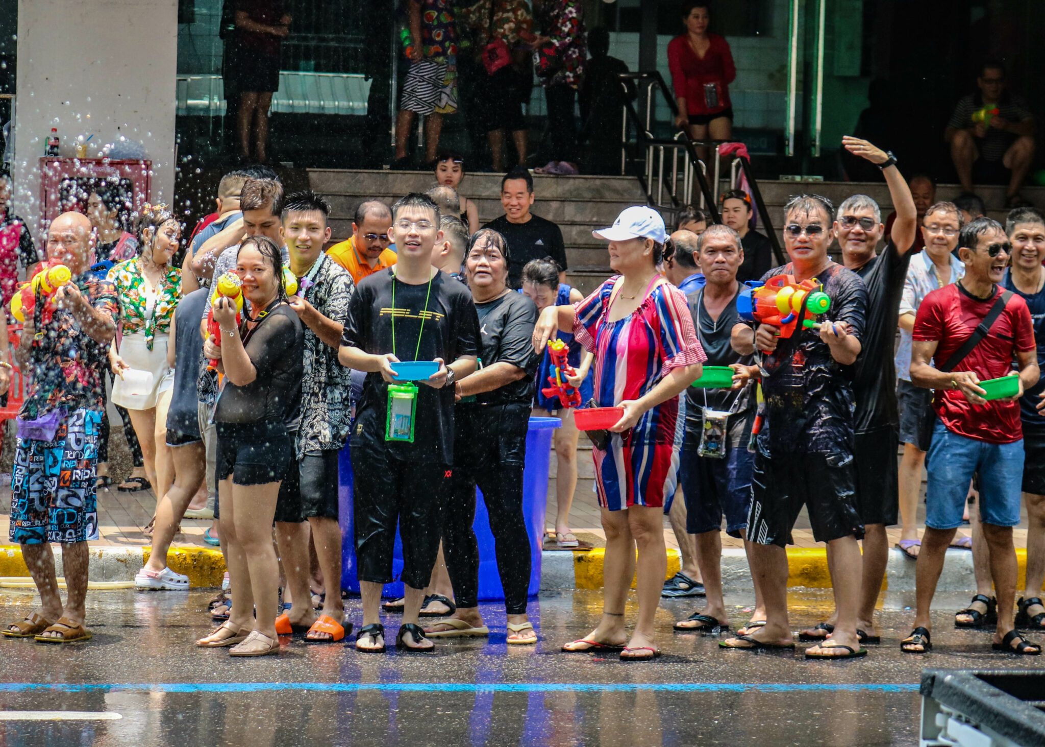 Songkran Water Festival Hat Yai Style - The Island Drum