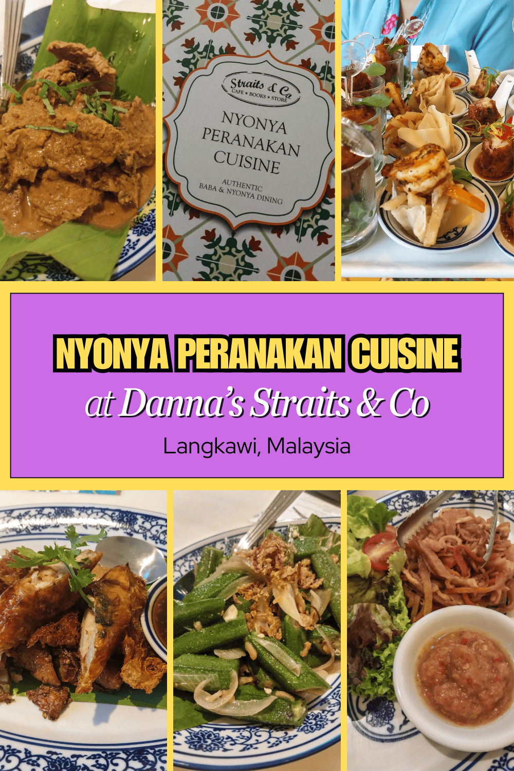Nyonya Peranakan Cuisine at Danna's Straits & Co - The Island Drum