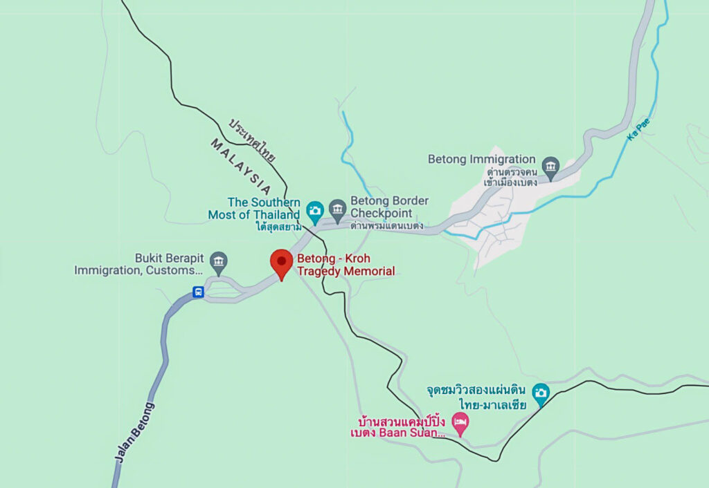 Getting from Sungai Petani, Malaysia to Betong, Thailand - The Island Drum